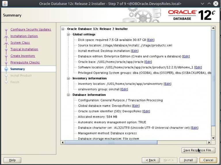 Install Oracle Database 12c on Centos 7 - DevopsRoles.com Better 2025