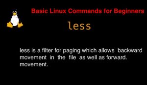 less command in Linux with Examples - DevopsRoles.com Better 2025