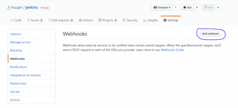 Jenkins auto build when git commit - DevopsRoles.com Better 2025
