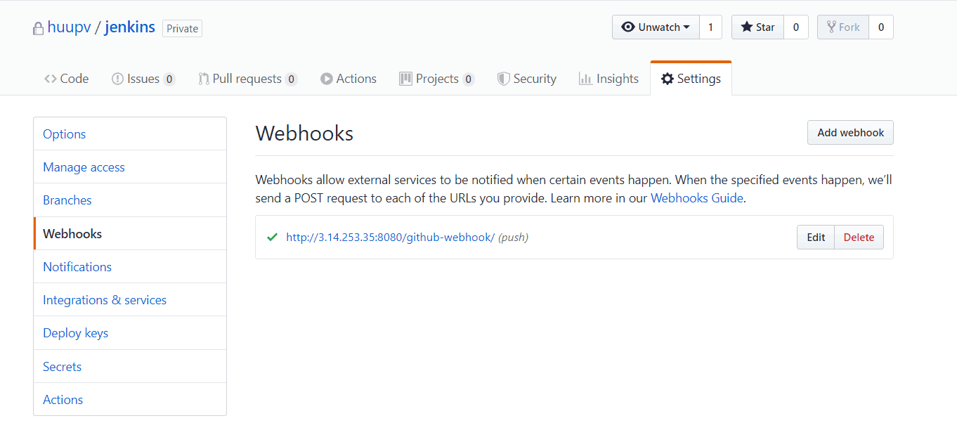 Jenkins auto build when git commit - DevopsRoles.com Better 2025