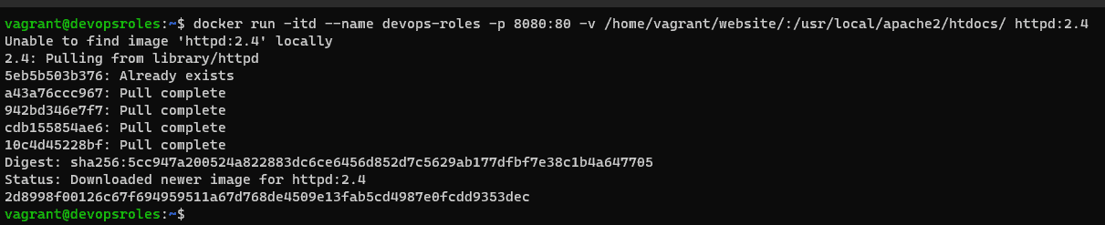 Docker Install Apache Web Server Free 1 
