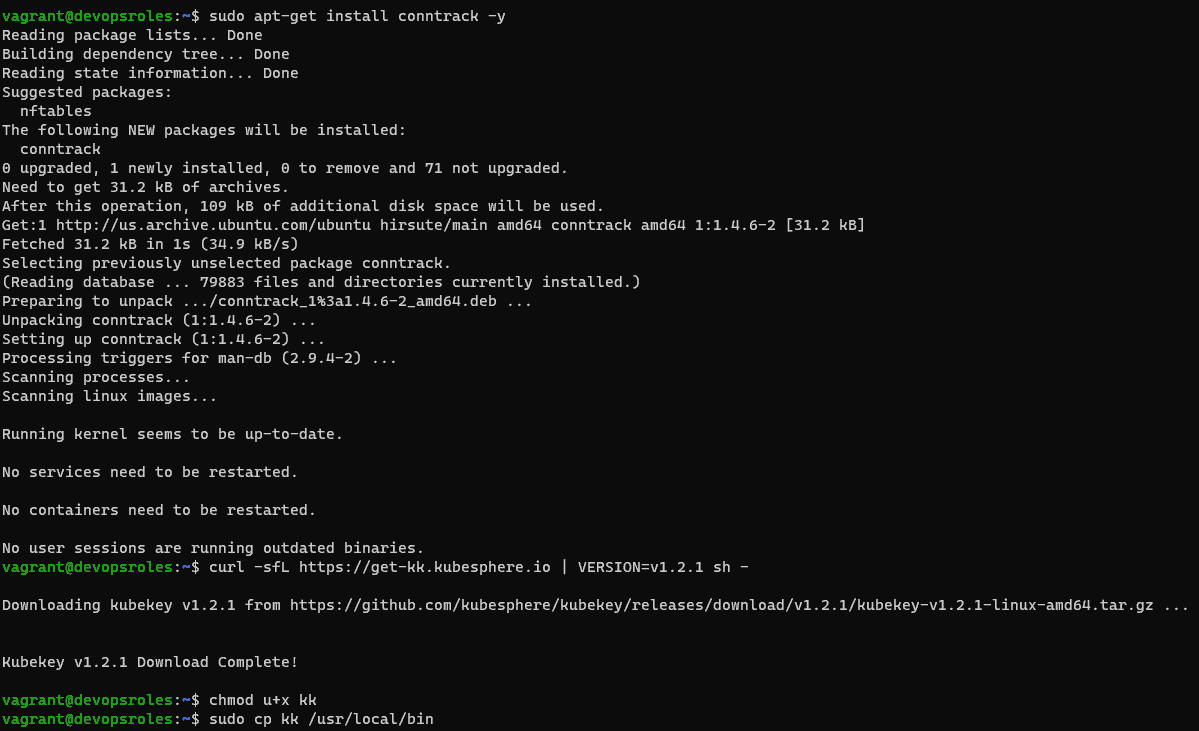 Install Kubernetes Cluster with KubeKey - DevopsRoles.com free 1