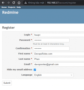 Deploy Redmine Project Management using Docker - DevopsRoles.com free 1