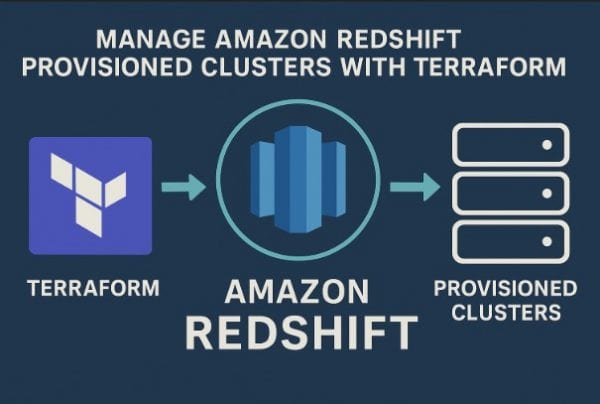 Manage Amazon Redshift Provisioned Clusters with Terraform 2025